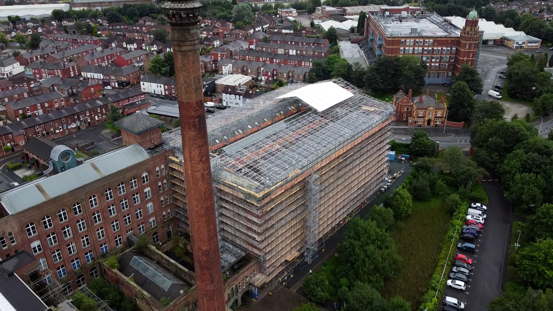 Houldsworth Mill - Drone footage 1 on Vimeo