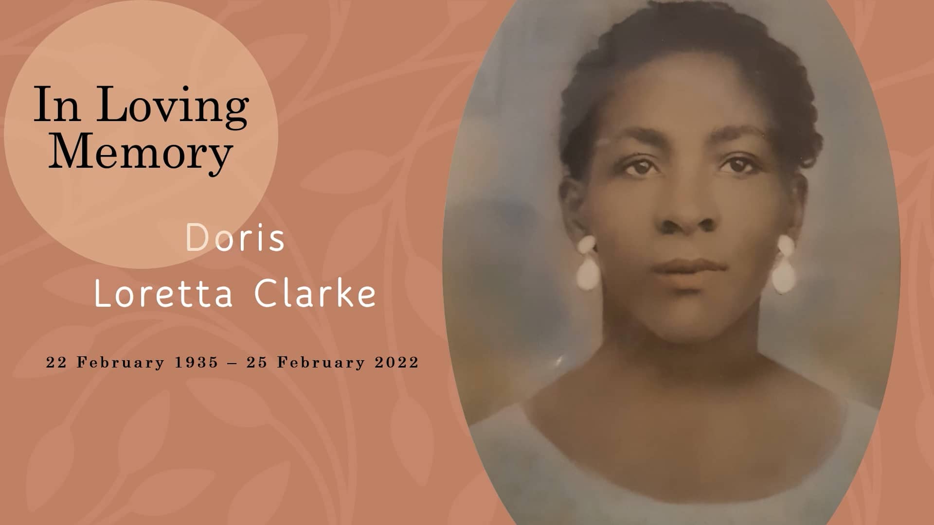 Doris Clarke Slideshow on Vimeo
