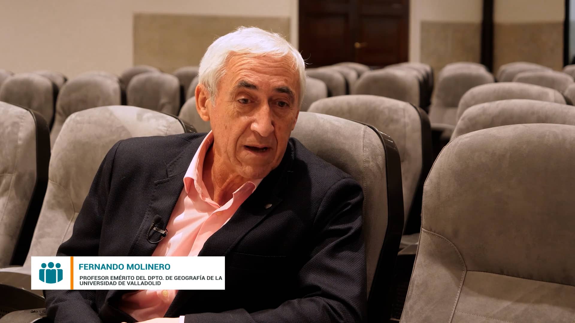 Fernando Molinero, profesor emérito del Dpto. de Geografía de la ...