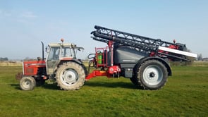 CLAAS EASTERN - Simple tractor .. New HORSCH LEEB AX 4 Sprayer