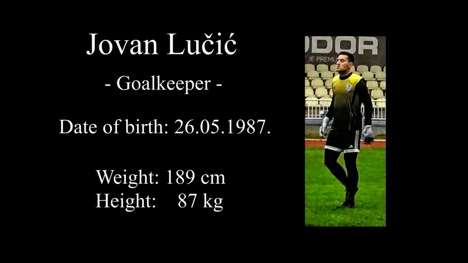 Jovan Lucic on Vimeo