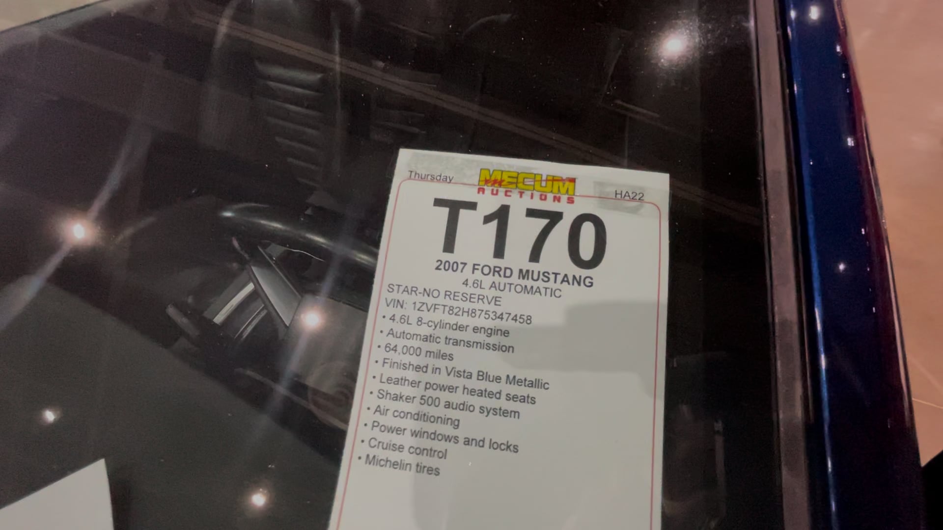 2007 Ford Mustang | T170 | Houston 2022