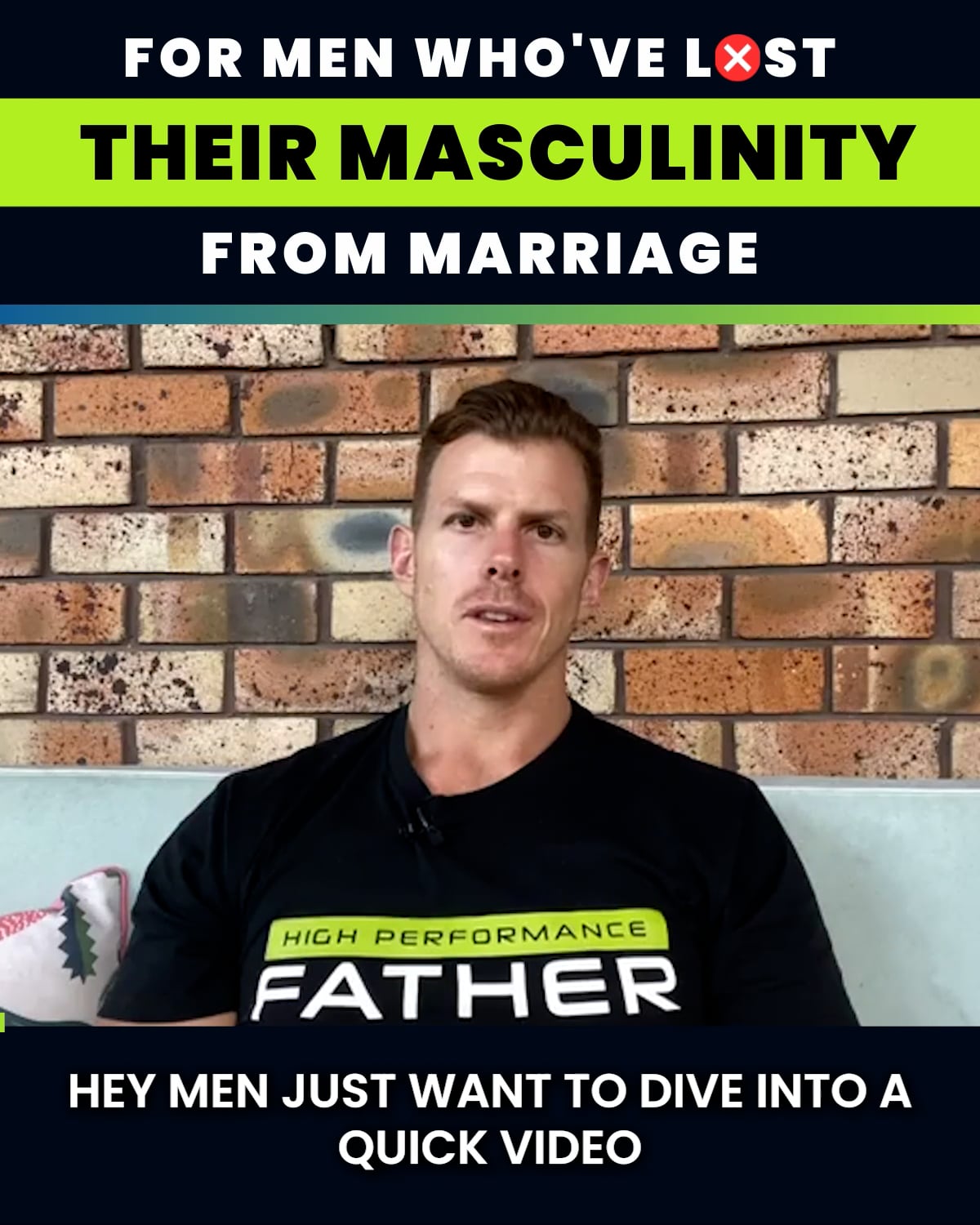 For Men Who've Lost Their Masculinity From Marriage on Vimeo