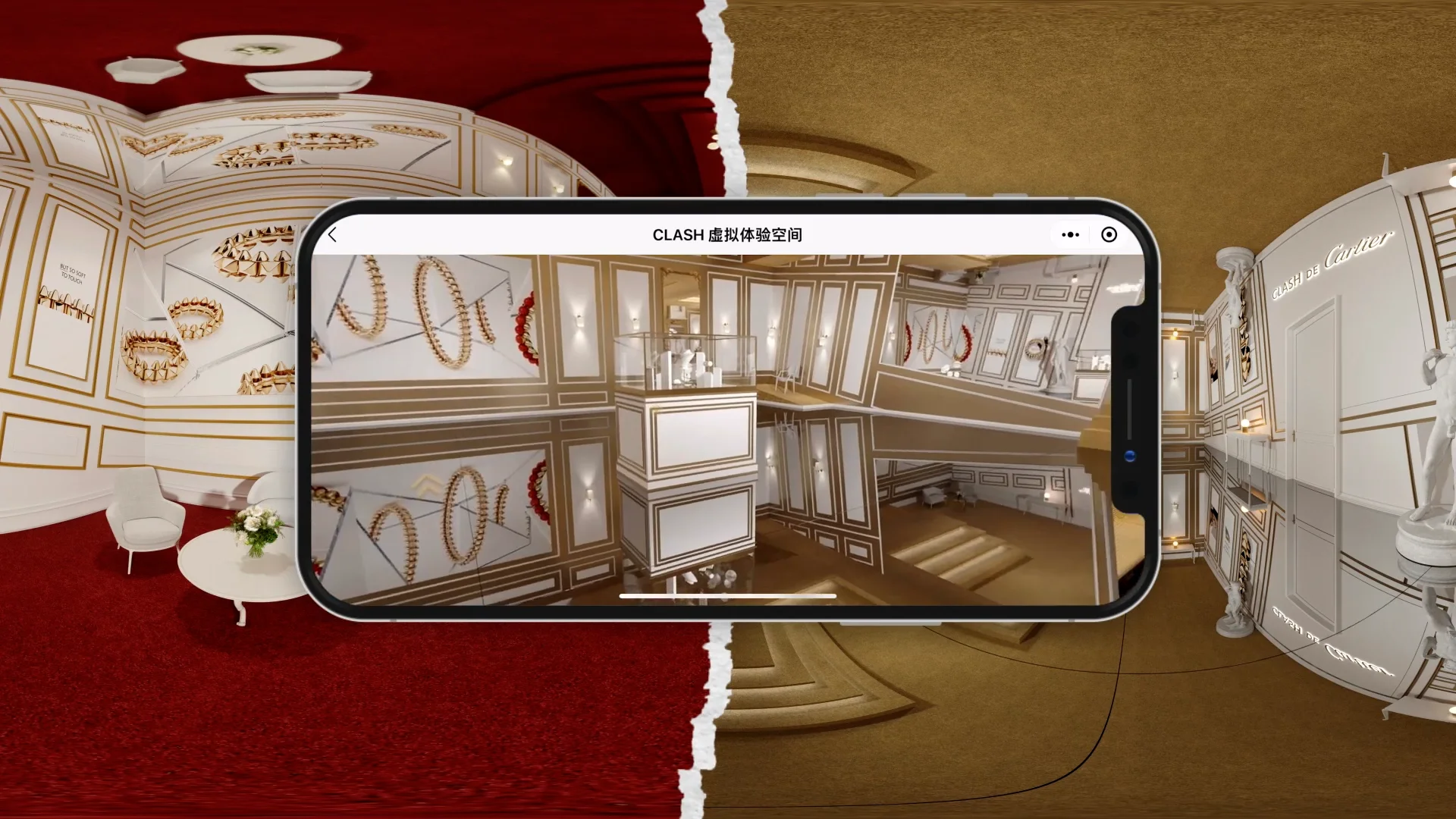 Cartier - Clash Mobile Pop-up store H5 on Vimeo