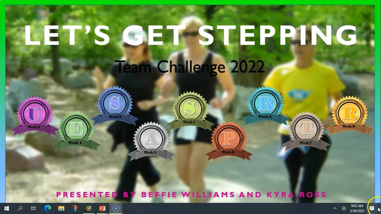 Let's Get Stepping Challenge on Vimeo