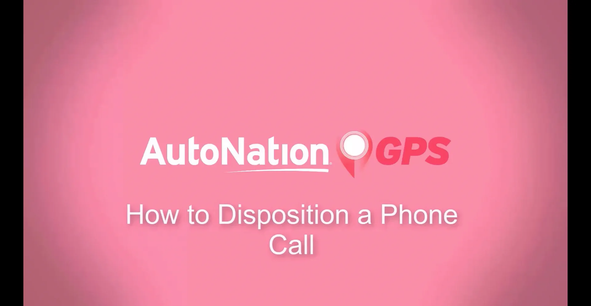 Disposition a call Through Call Tracking