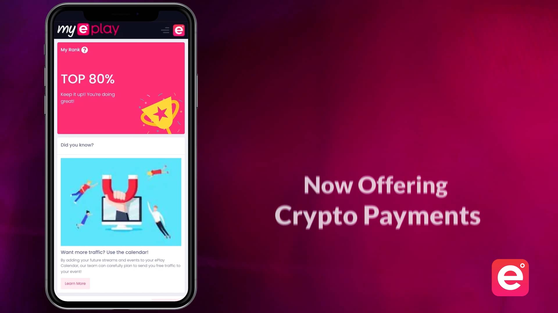ePlay - Now Offering Crypto Payments - BLOG on Vimeo