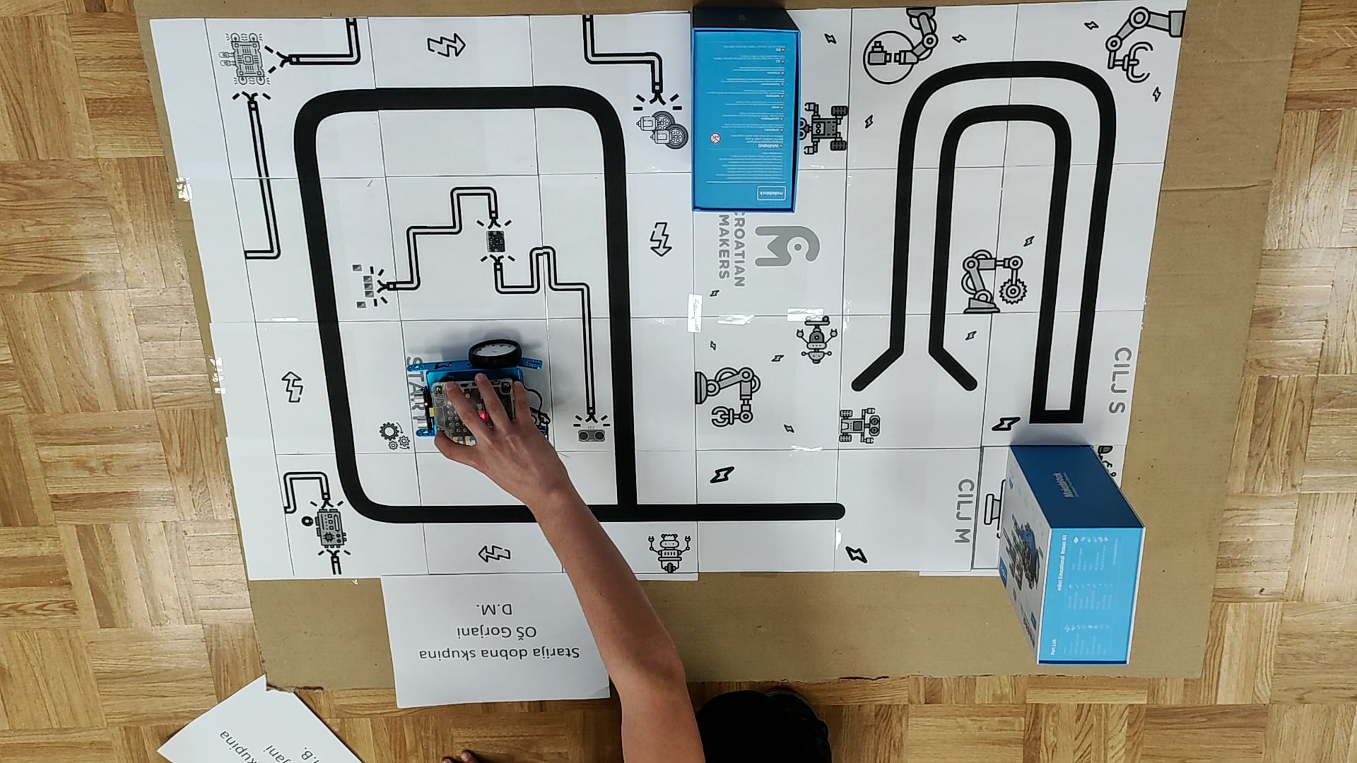 Croatian Makers liga 2021.2022., 2. kolo - OŠ Gorjani - s7463 on Vimeo