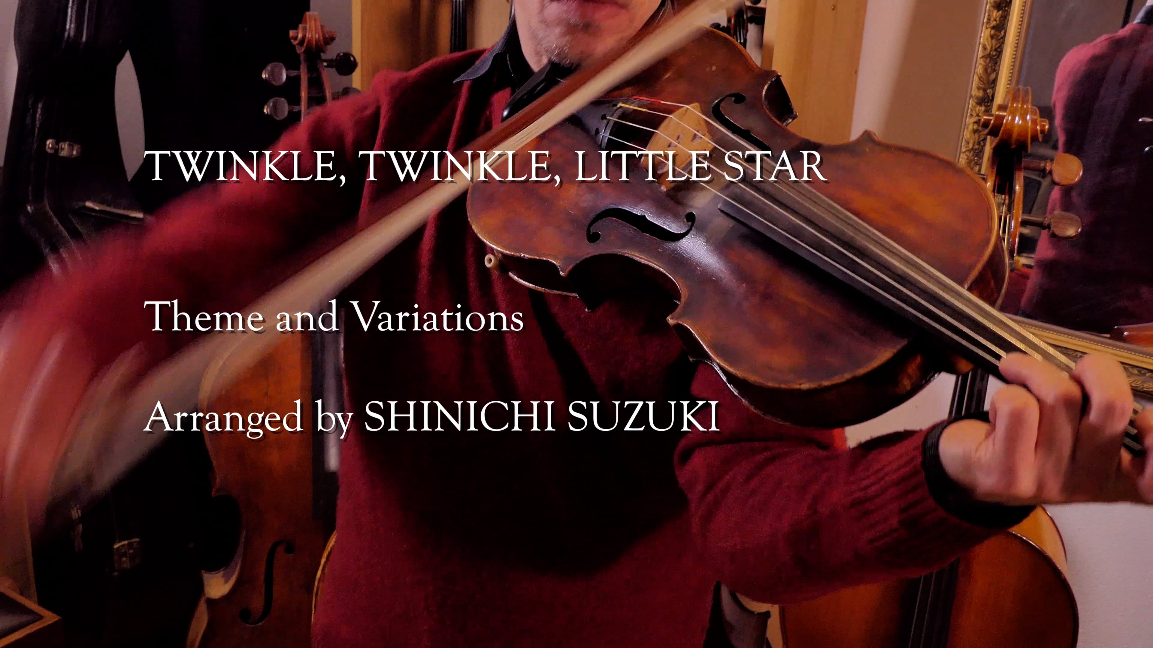 Viola Twinkle Twinkle Little Star Suzuki - Fourth Variation Introducing ...