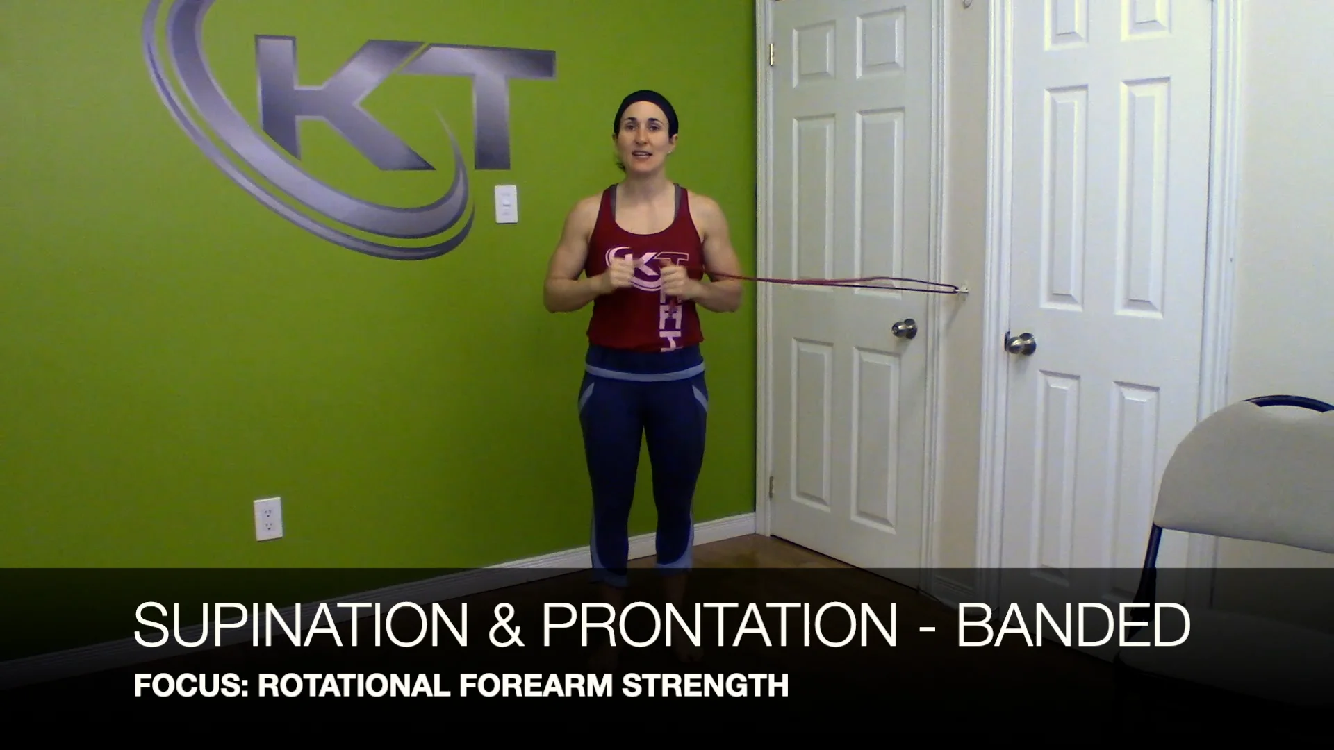 SUPINATION + PRONATION - BANDED - STANDING