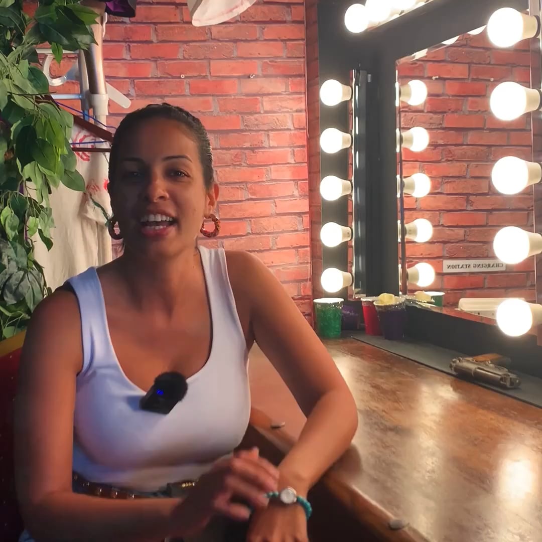 Dina on Don’t Panic intro to Improv workshop on Vimeo