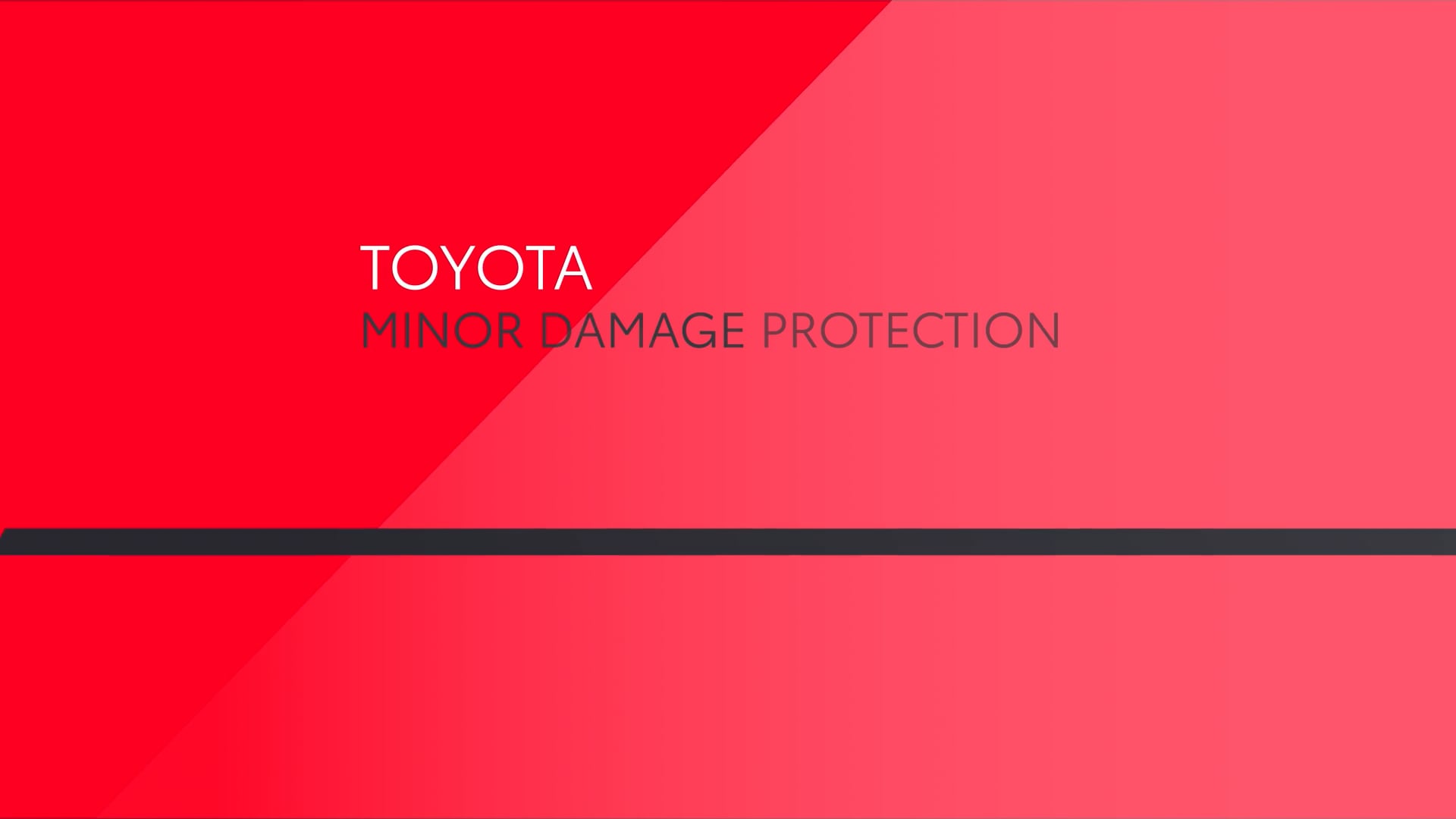 Toyota Minor Damage Protection - Toyota Minor Damage Protection