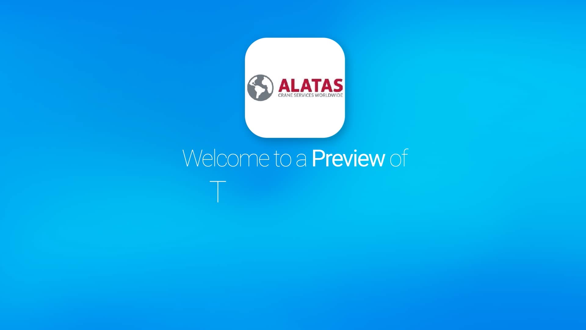 Alatas UK - Mobile App Preview - ALA388W on Vimeo