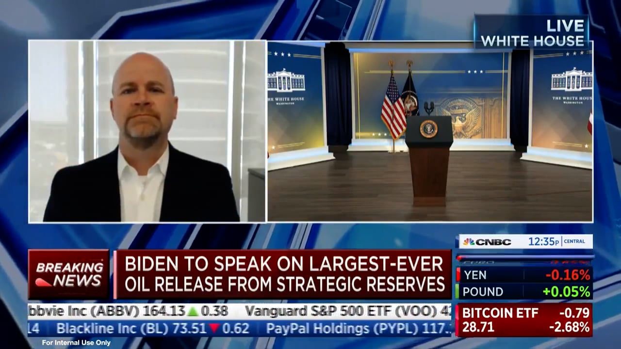 Dan Pickering Joins CNBC to Discuss Record-Breaking Release of Oil ...