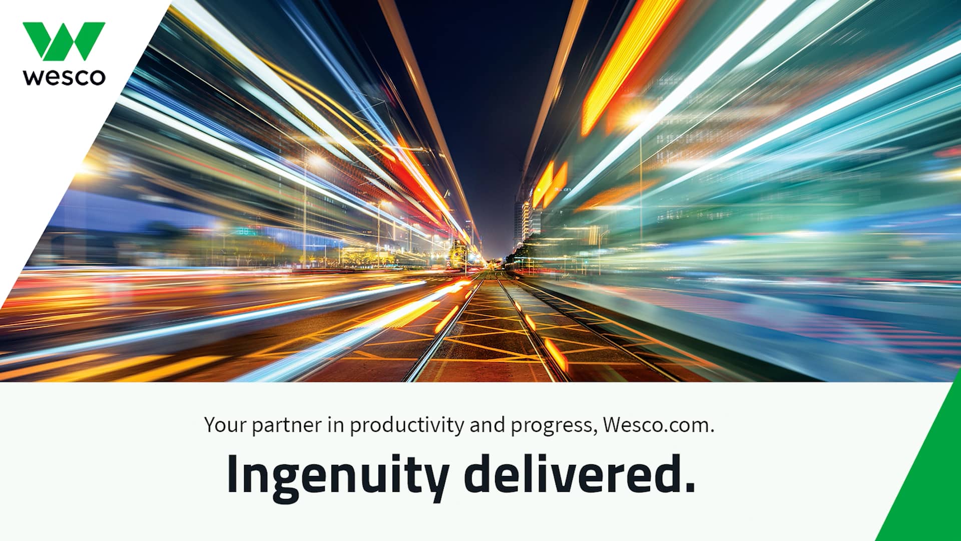 Wesco - Ingenuity delivered. on Vimeo