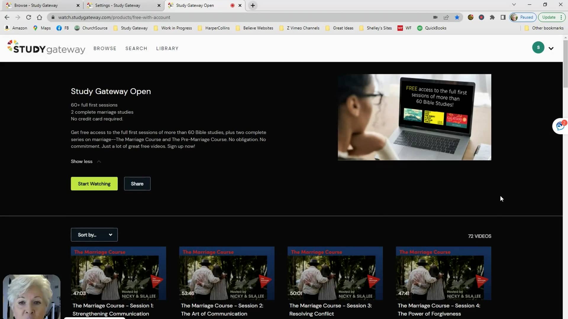 Tutorial: Study Gateway Open - How to log in and get started. on Vimeo