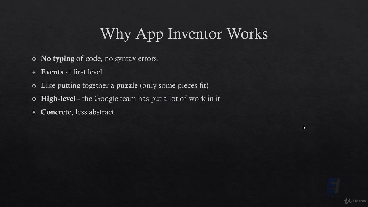 8 Why using App Inventor on Vimeo