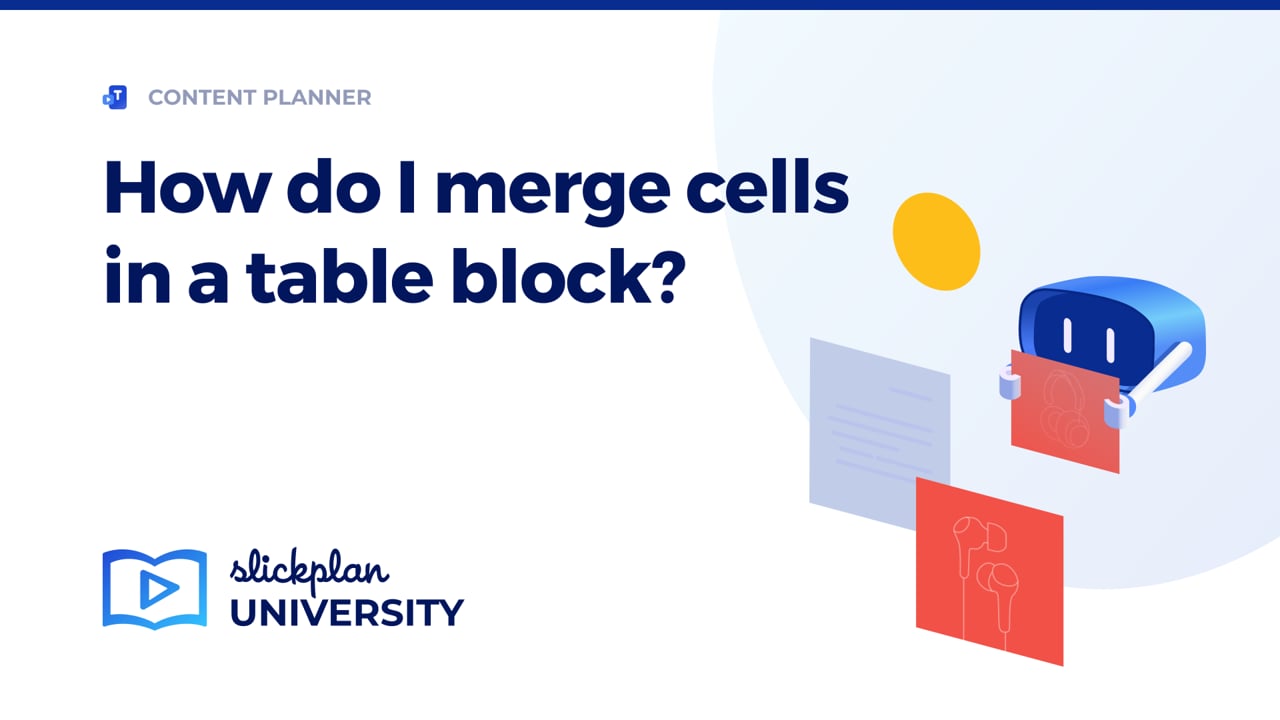 How Do I Merge Cells In A Table Block Slickplan Help