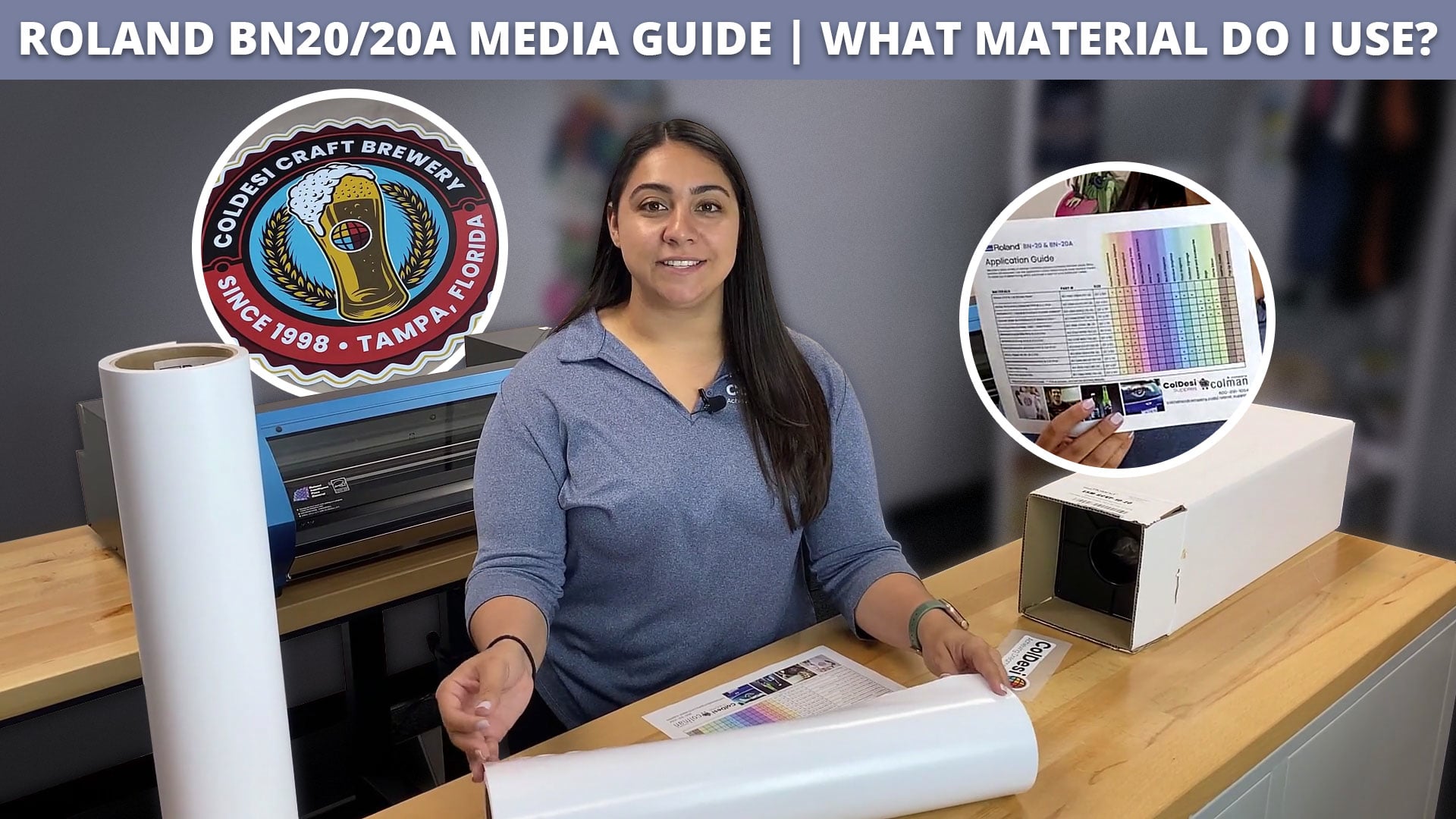 Roland BN20/20A Media Guide | What Material Do I Use? on Vimeo