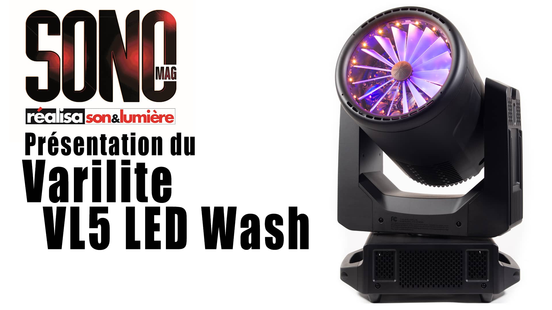 Varilite VL5 LED Wash on Vimeo