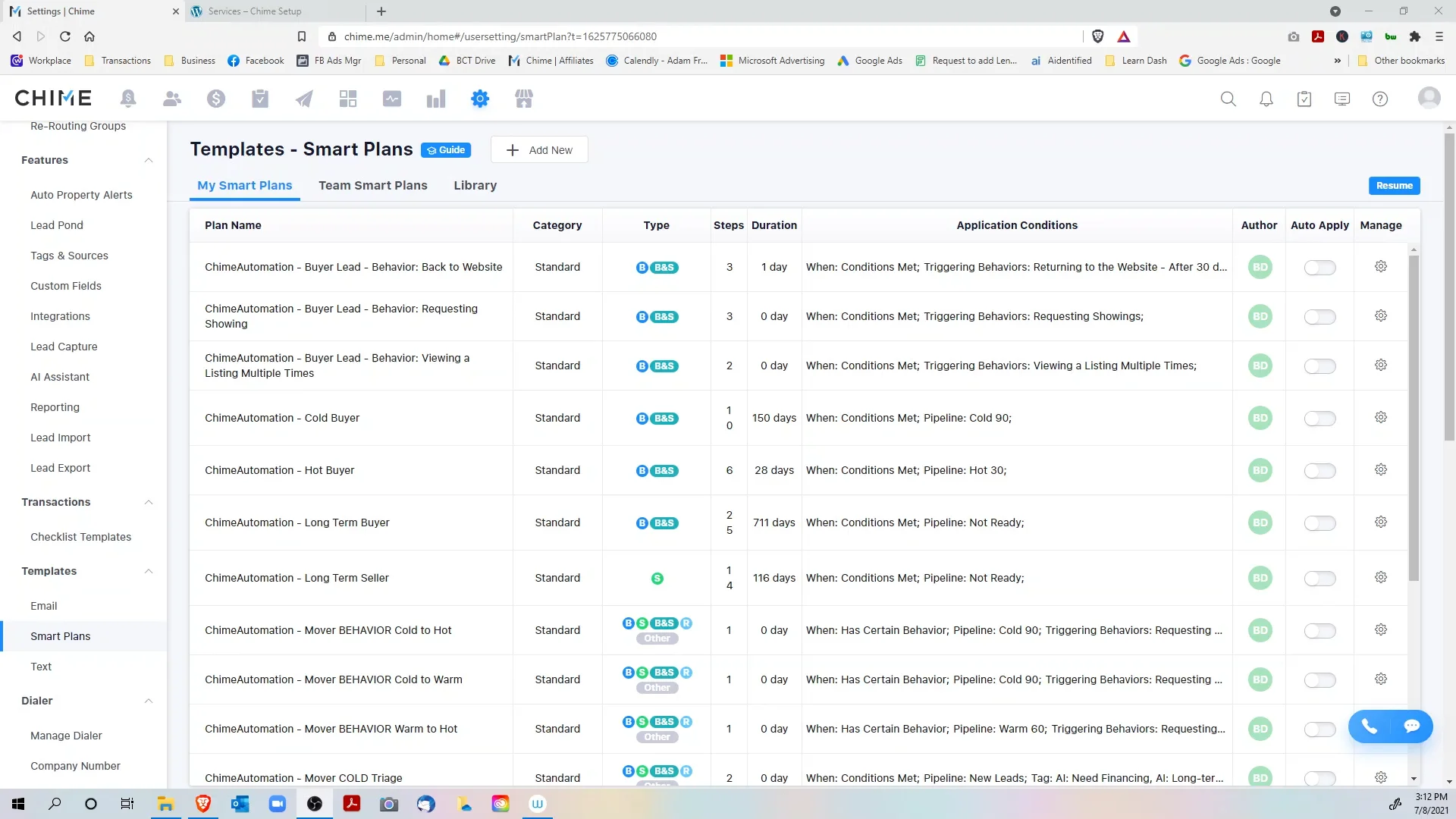 Chime Automation Nurturing on Vimeo