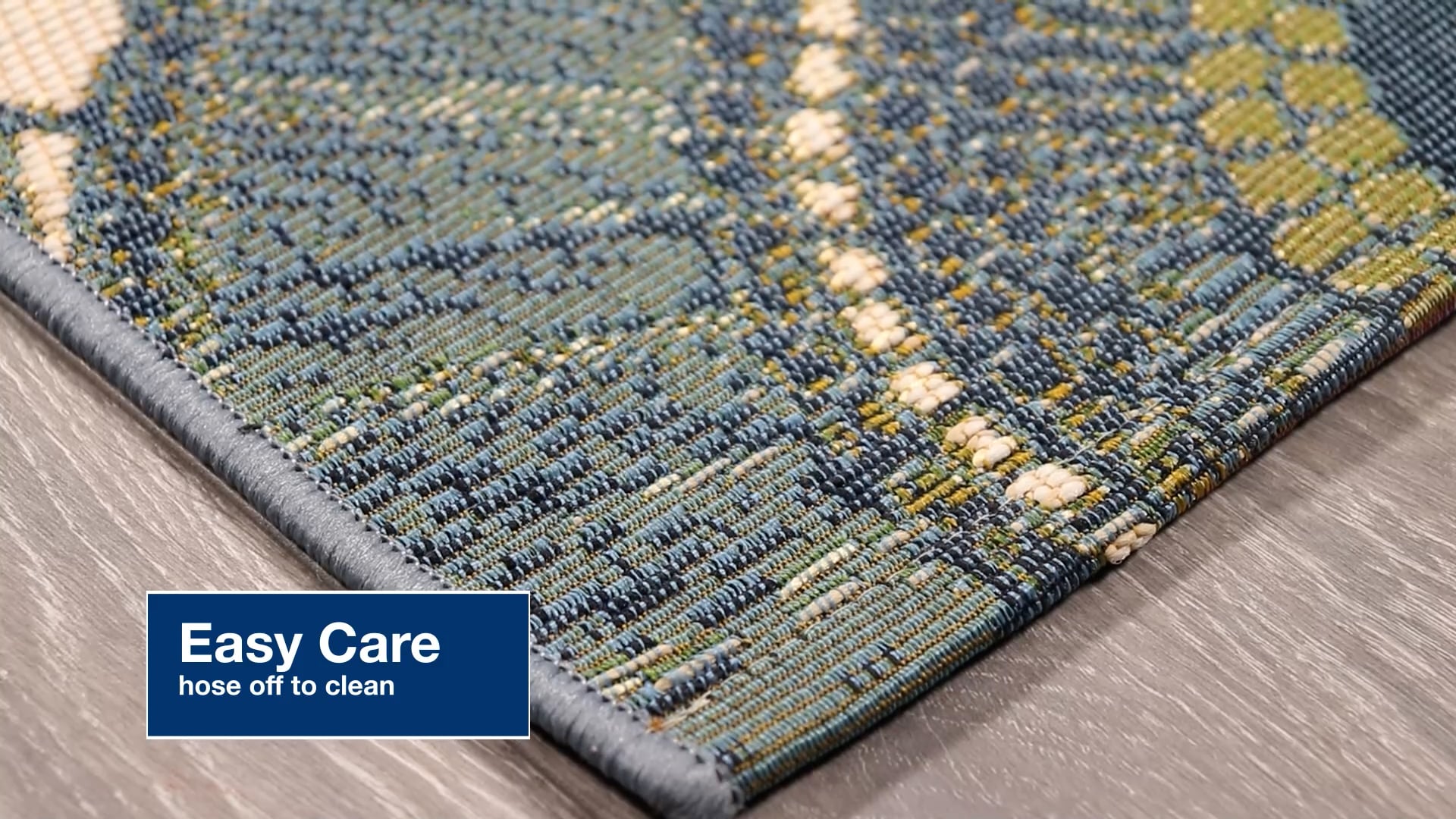 Marina Circles Indoor/Outdoor Rug, 7'10"x9'10" - Contemporary - Outdoor ...