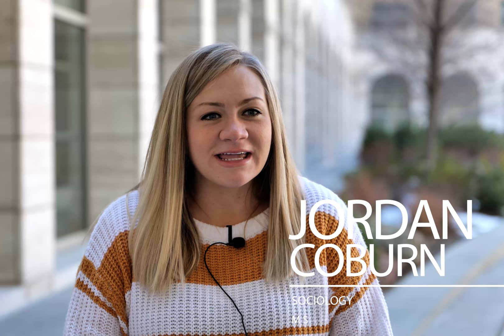 Jordan Coburn - College of Family, Home, and Social Sciences on Vimeo