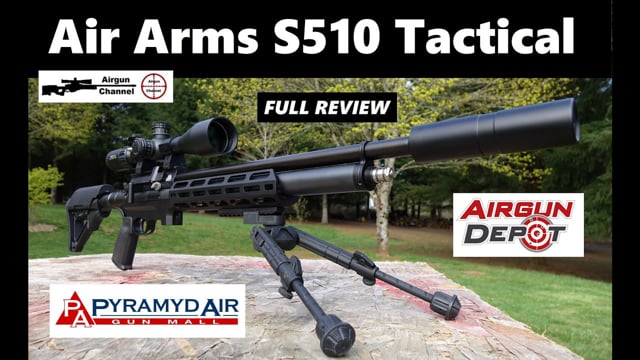 Air Arms S510 Tactical (XST) Full Review + Accuracy Test - Airgun101