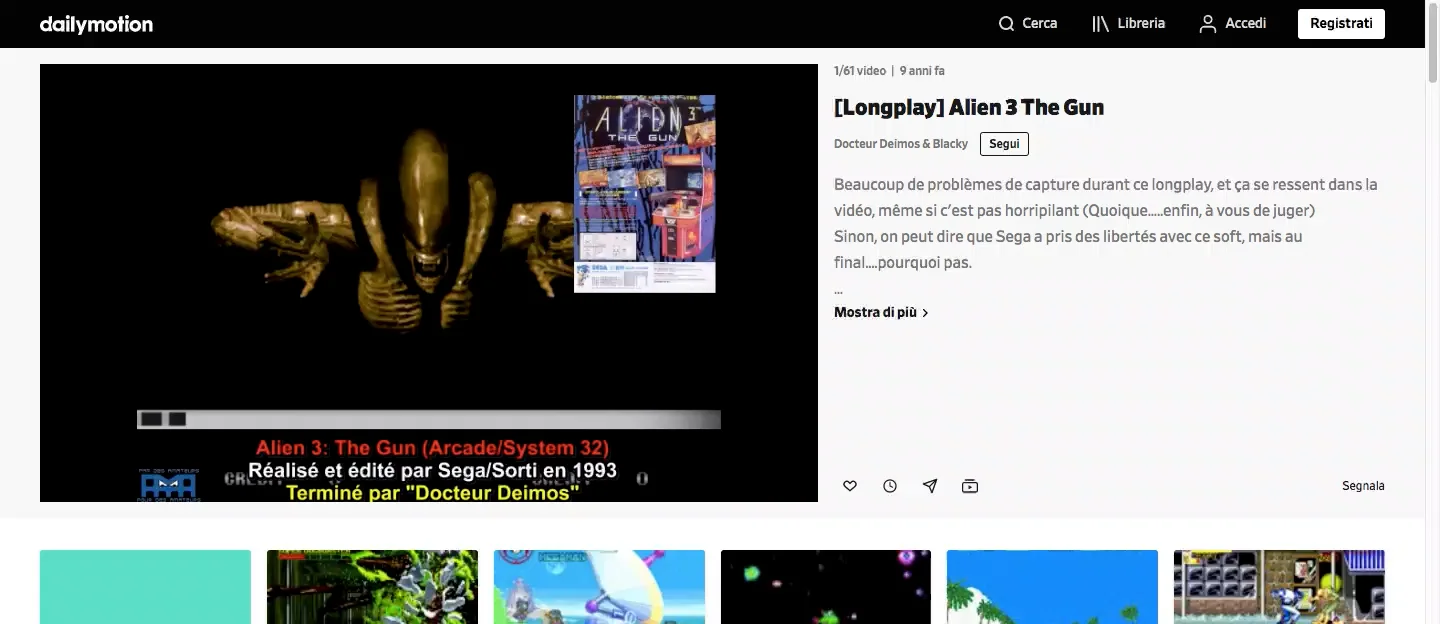 Arcade System Alien 3, proviamo con Enzo Anghinelli on Vimeo