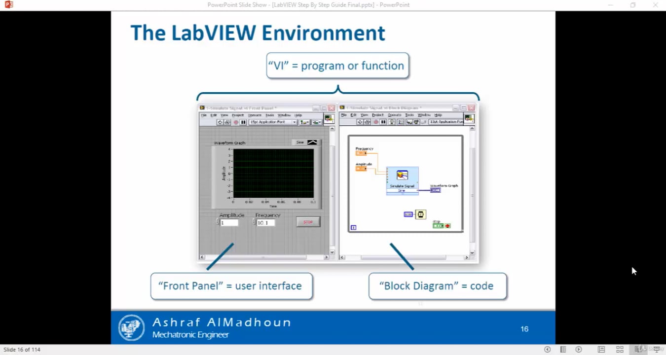 23 LabVIEW Environment on Vimeo