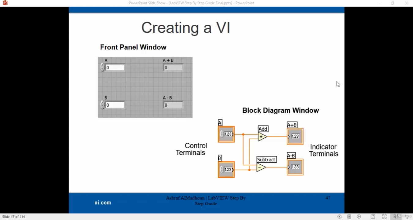 30 First Example Creating VI on Vimeo