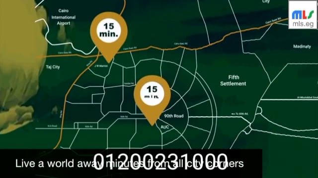 New Cairo compounds map - 01200070979 on Vimeo