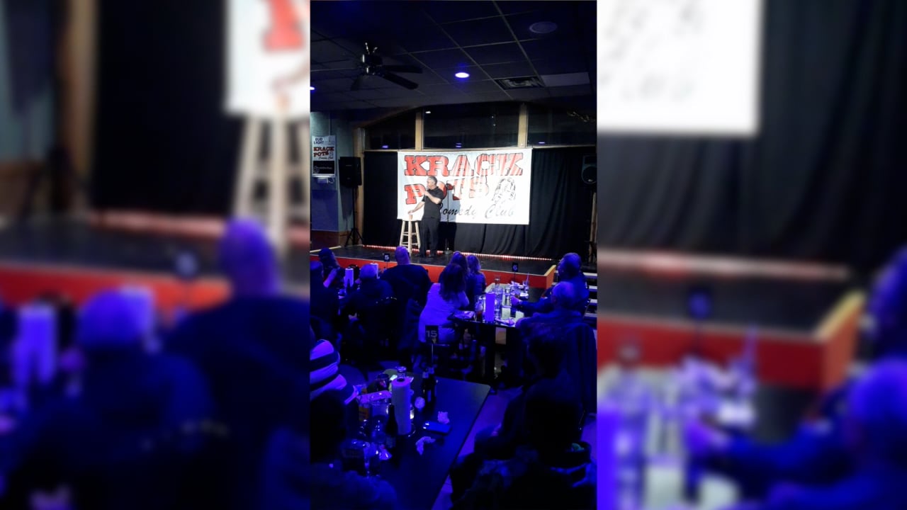 Robert Weems at Krackpots Comedy Club March 20 22 w title on Vimeo