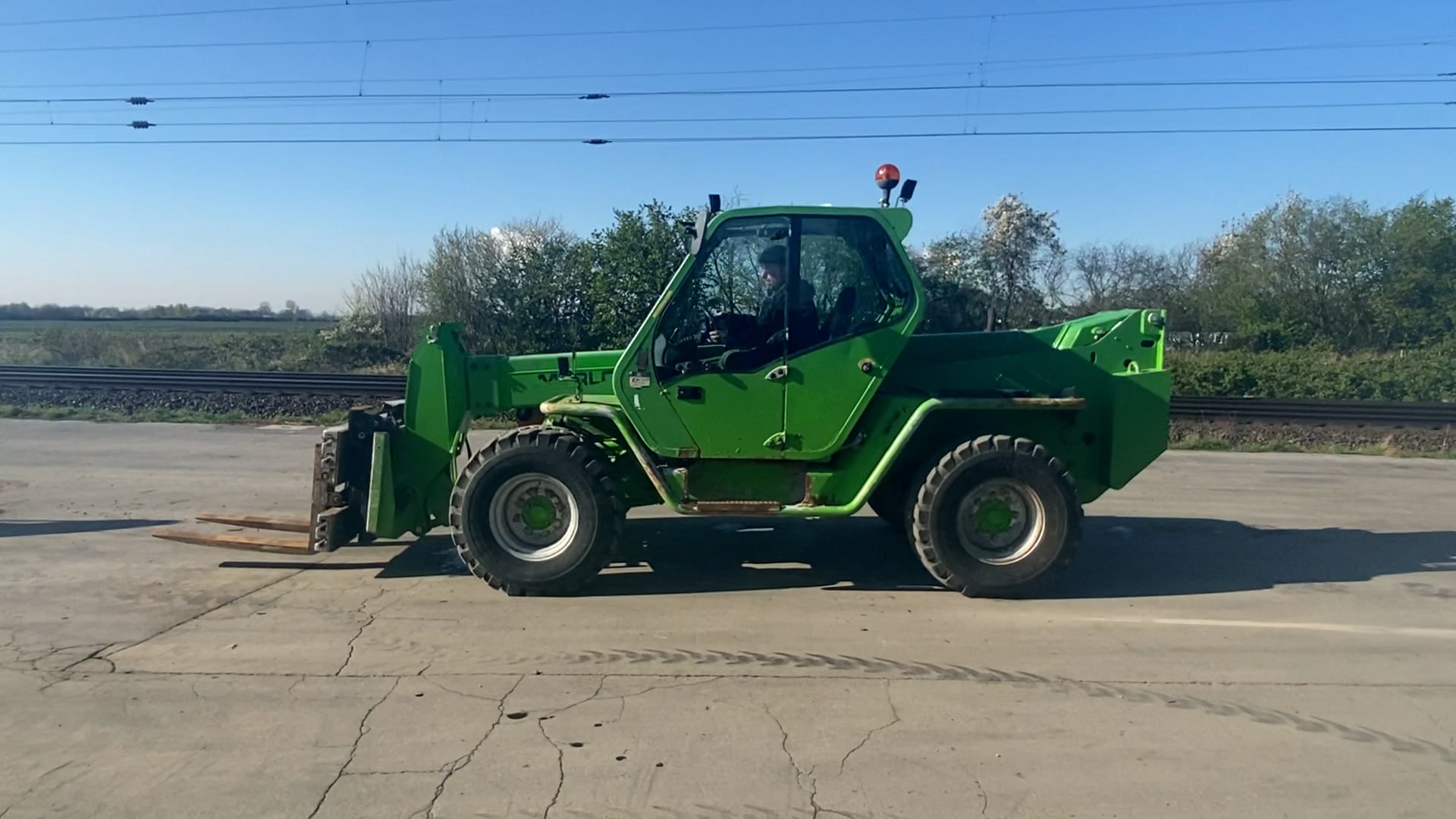 Merlo P60.10K Turbo Telehandler on Vimeo