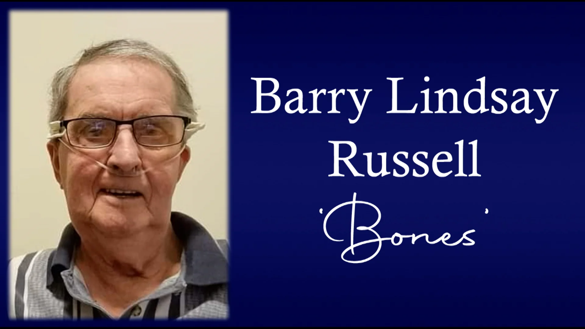 Barry Russell - Funeral Service on Vimeo