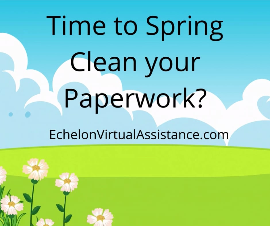 Time to Spring Clean your Paperwork.mp4 on Vimeo