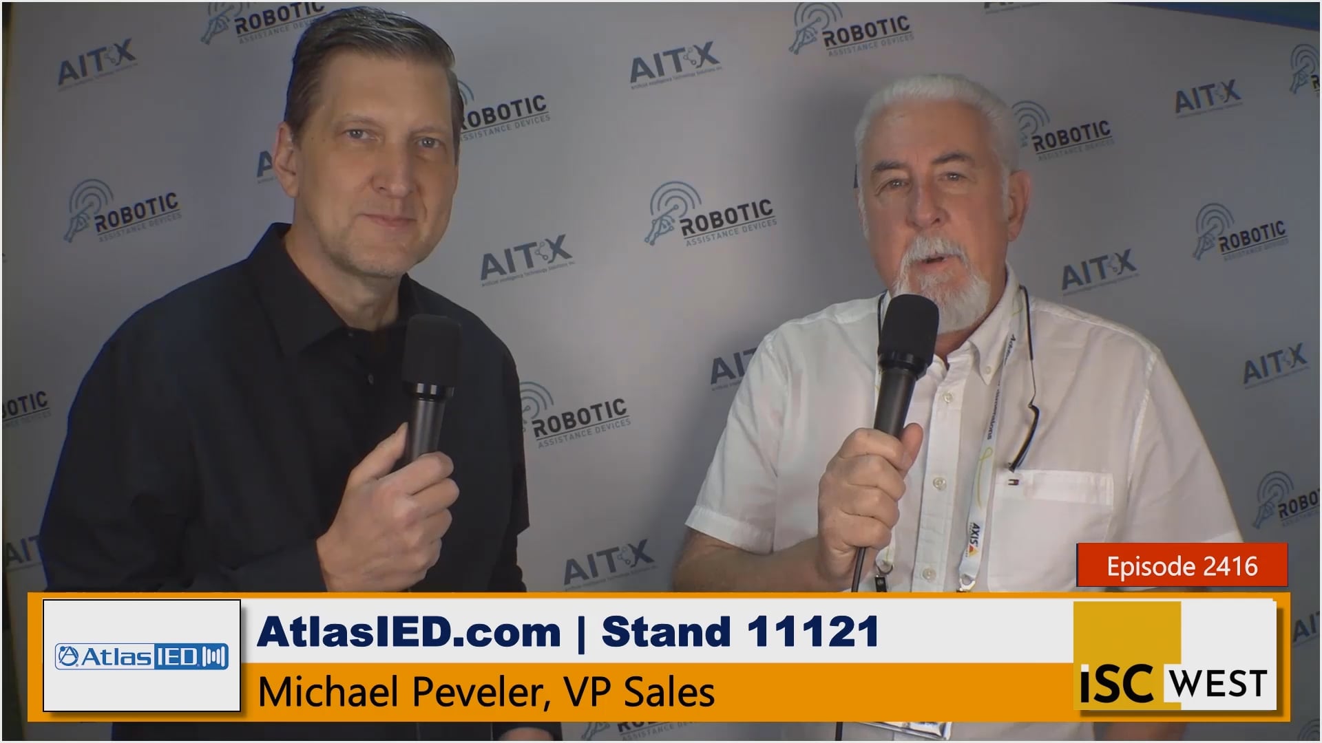 Michael Peveler with Chuck Harold at ISC West 2022 on Vimeo