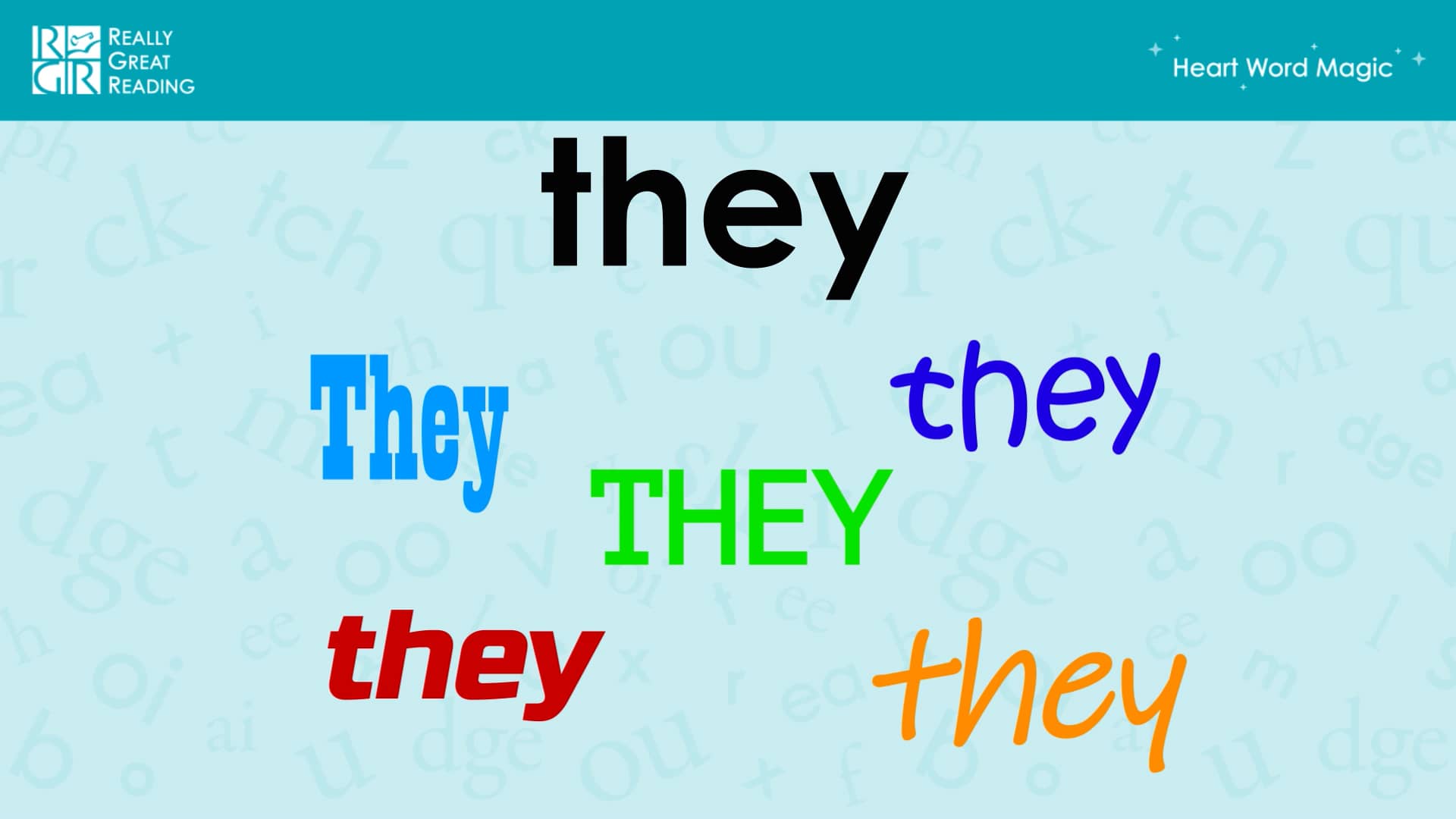 Heart Word Magic - The Word "They" on Vimeo