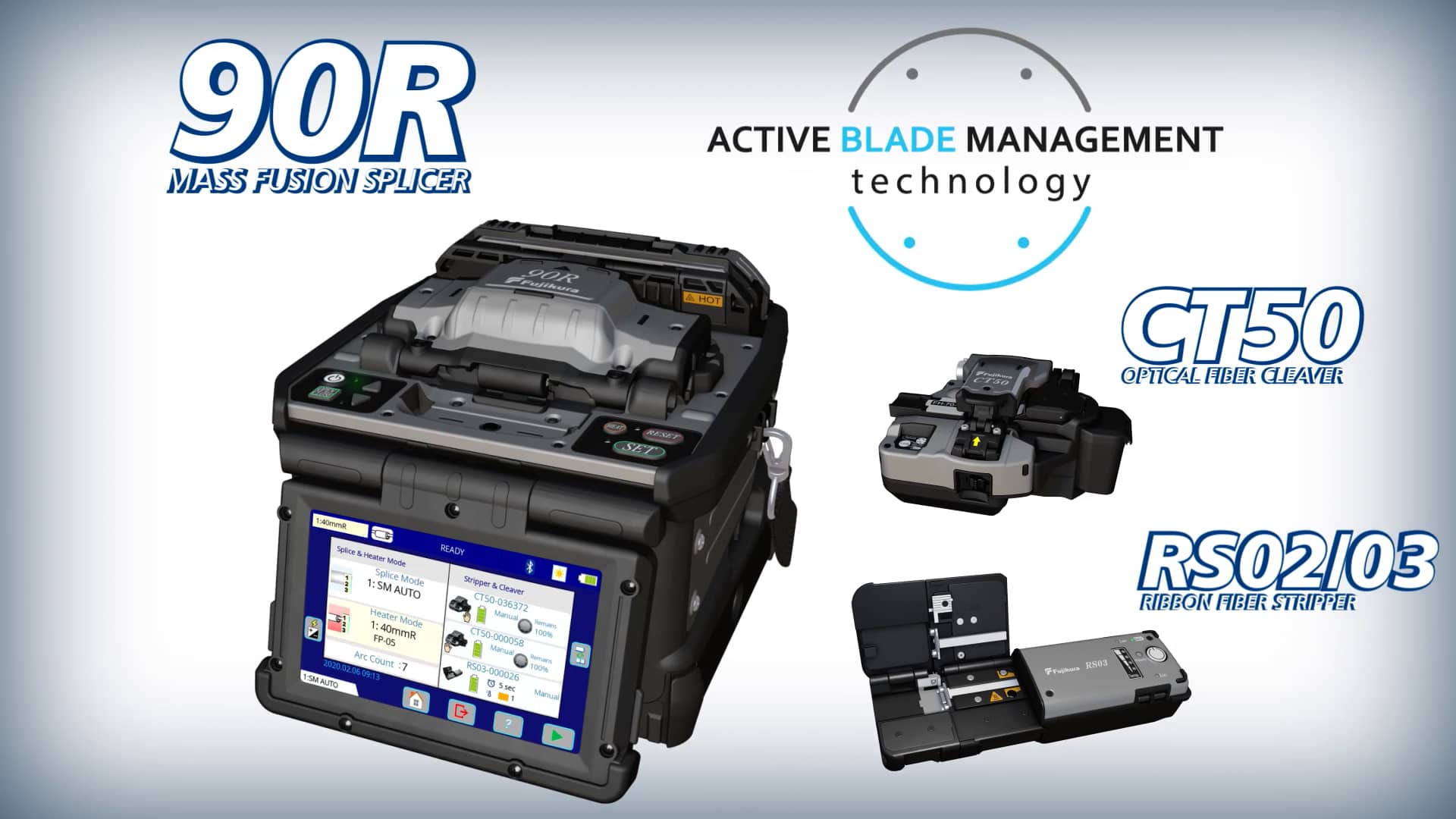 AFL / Fujikura 90R Fusion Ribbon Splicer on Vimeo