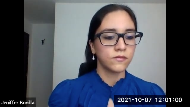 Entrevista a Jennifer Bonilla - 7 octubre 2021 on Vimeo