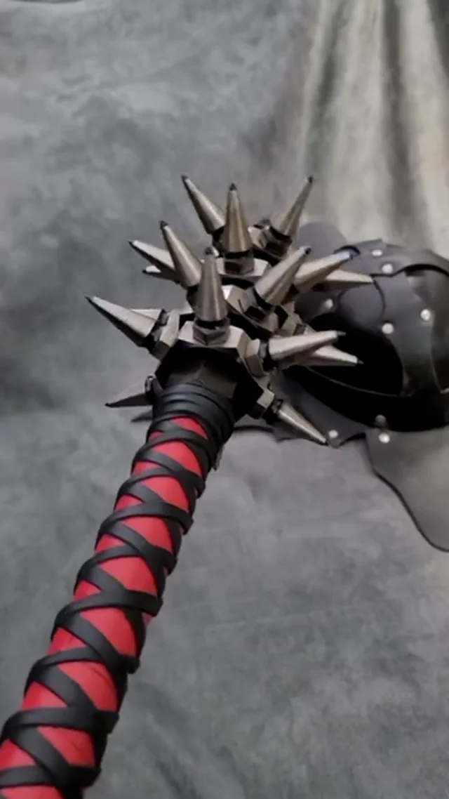 Morningstar Weapon Drawing