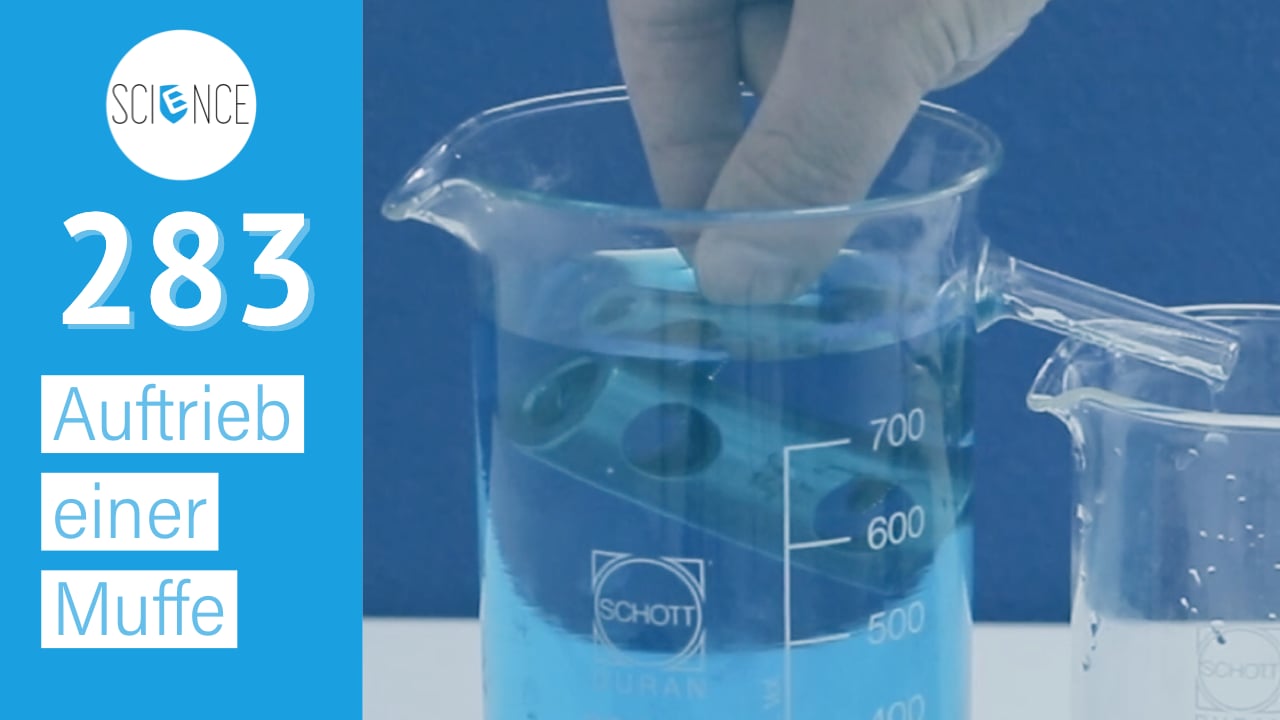 283 Auftrieb Muffe Überlaufmethode - Experiment on Vimeo
