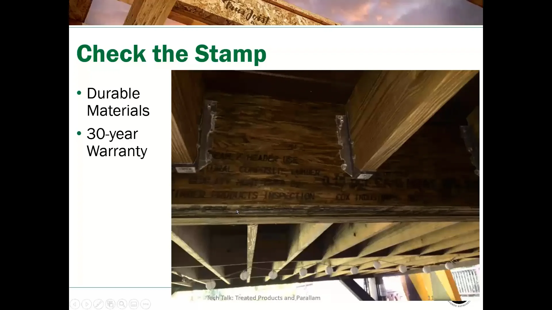 Tech Talk: Treated Parallam PSL Plus
