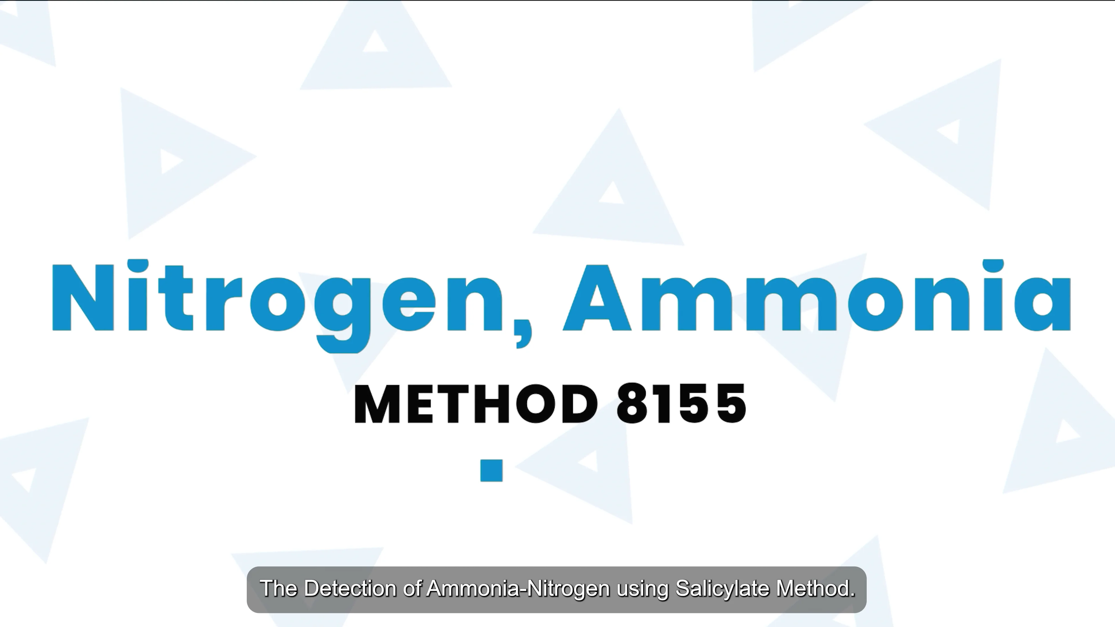 Ammonia Nitrogen-Method 8155_Hach Malaysia
