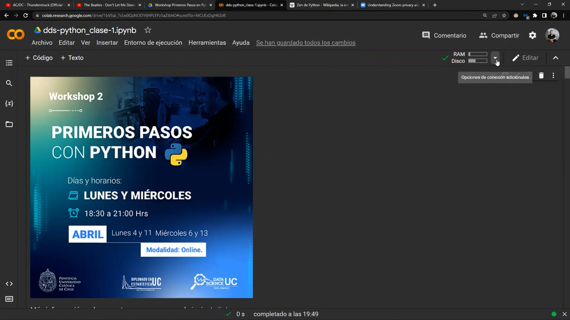 - Workshop Introducción a Python - Sesión 1 on Vimeo