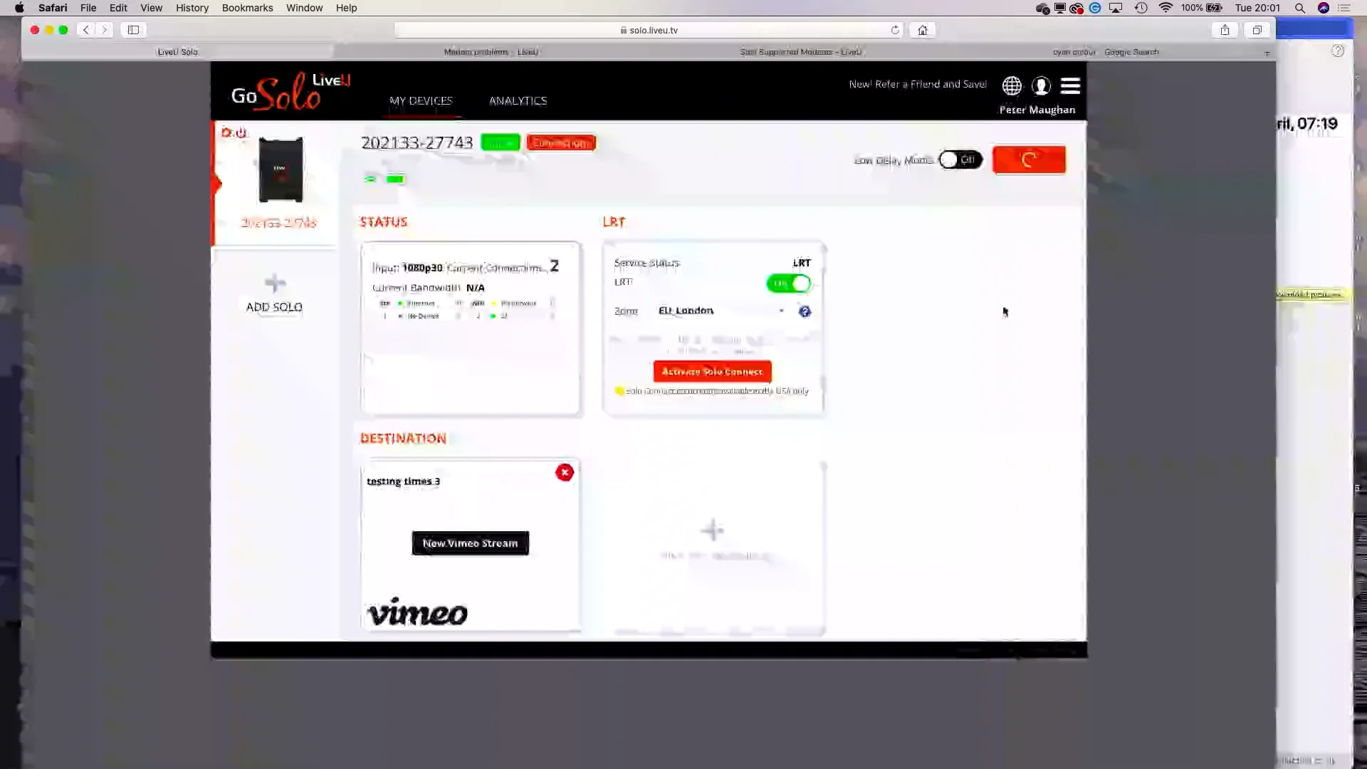testing times 3 on Vimeo