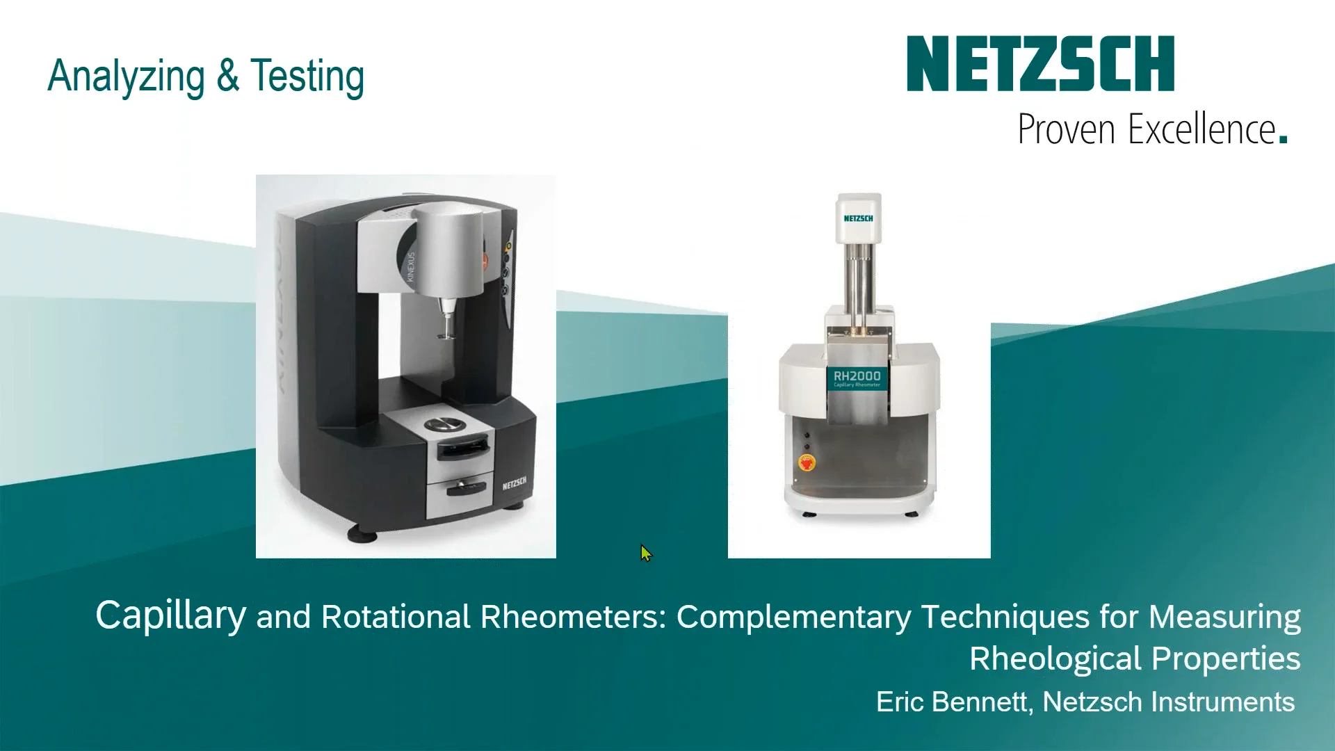 Capillary and Rotational Rheometers: Complementary Techniques for ...