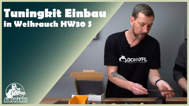 Tuningkit Einbau in die Weihrauch HW30 S - Airgun101