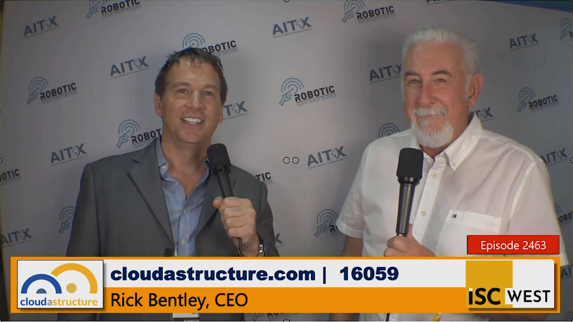 Cloud-based AI Surveillance with Cloudastructure, Inc., CEO Rick Bentley at ISC West 2022 on Vimeo